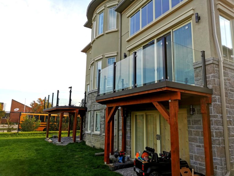 Frameless Glass Railings Toronto - Manufactured in Canada!